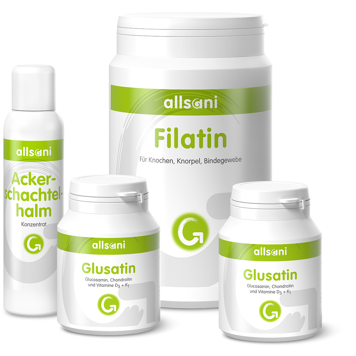 Nährstoffpaket (1 Ackerschachtelhalm, 2 Glusatin, 1 Filatin)